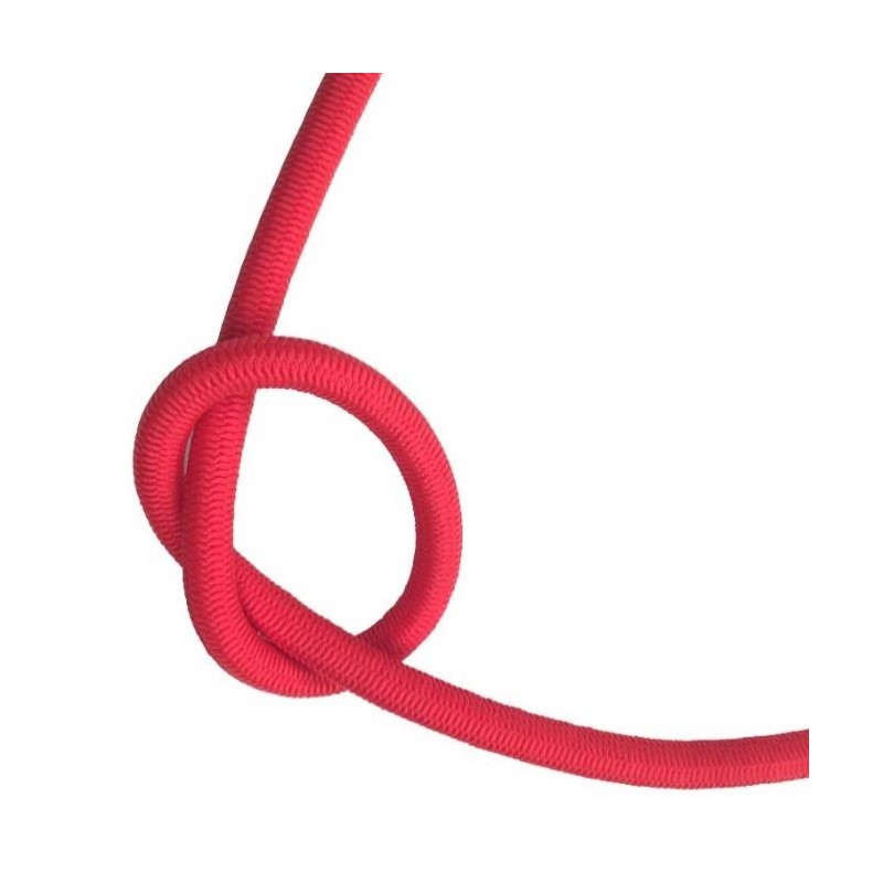Corde élastique Rouge, Bobine 100m (Ø 6mm, 8mm, 9mm ou 10mm)